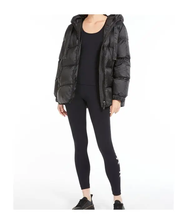 Max Mara Seia Zip-up Hooded Jacket - Black