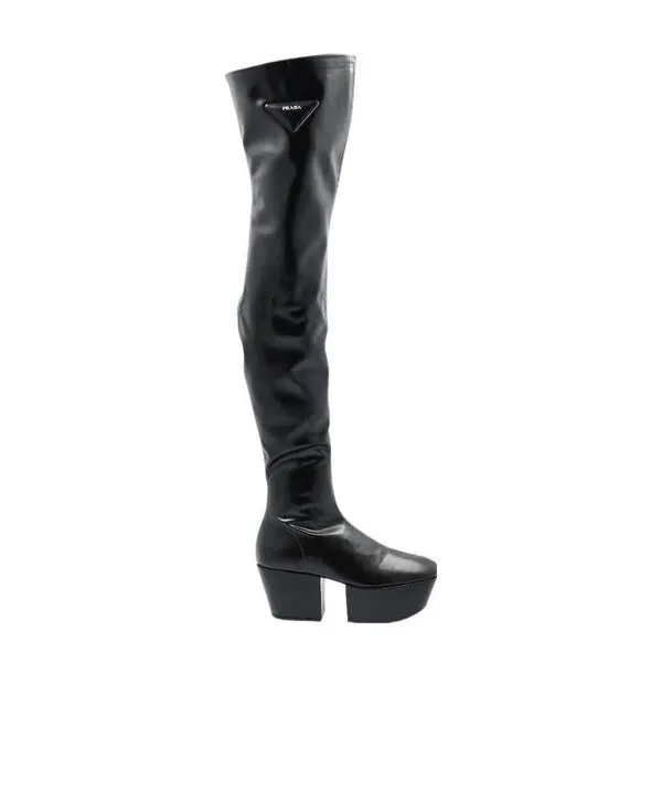 Prada Thigh-high Platform Boots
