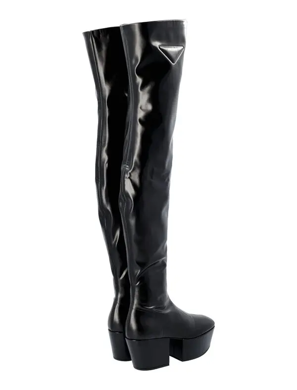 Prada Thigh-high Platform Boots