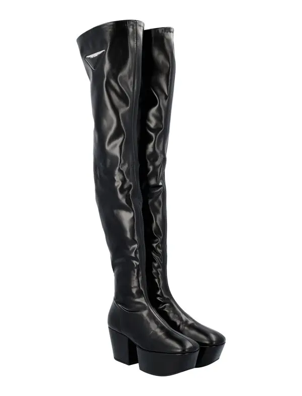 Prada Thigh-high Platform Boots