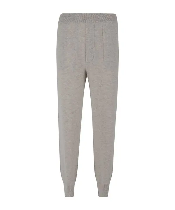 LISA YANG Ribbed Knit Elastic Waistband Pants