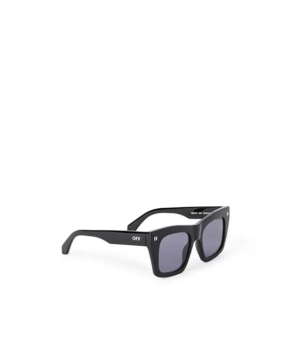 Off-White Full Frame Rectangular Sunglasses - Black