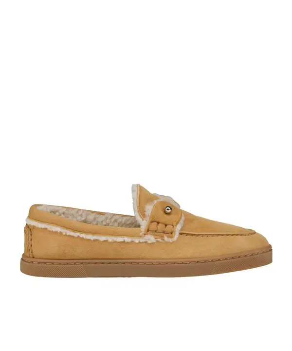 CHRISTIAN LOUBOUTIN Chambeliboat Loafers - Earth Color