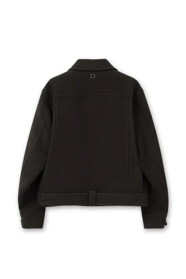 WOOYOUNGMI Belted Zip-up Jacket