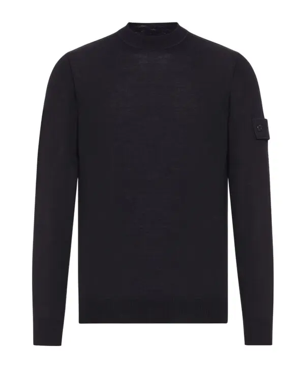 Stone Island Logo-badge Sweatshirt