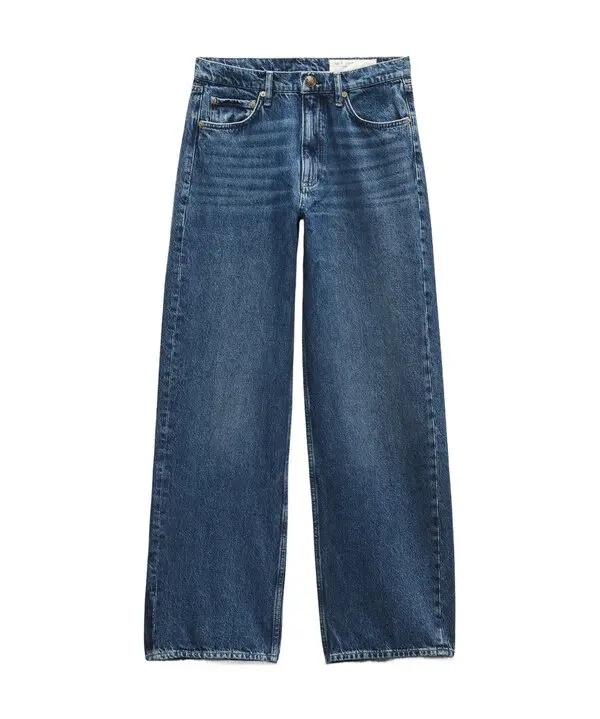 RAG  BONE Rag & Bone Shea High-rise Straight-leg Jeans