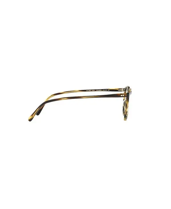 Oliver Spencer O'malley Oval Frame Eyeglasses - White