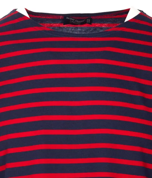 Saint James Striped Graphic T-shirt