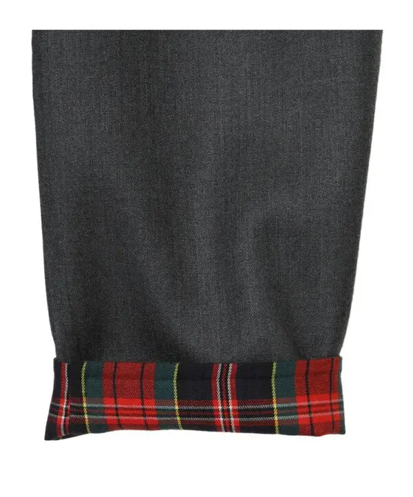 Undercover Cuffed Hem Trousers - Charcoal