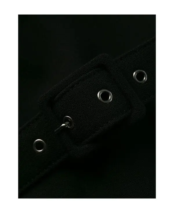 Givenchy Structured Belted Mini Dress