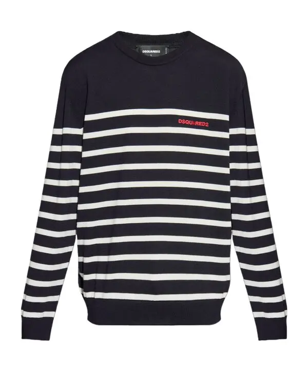 Dsquared2 Striped Knit Jumper
