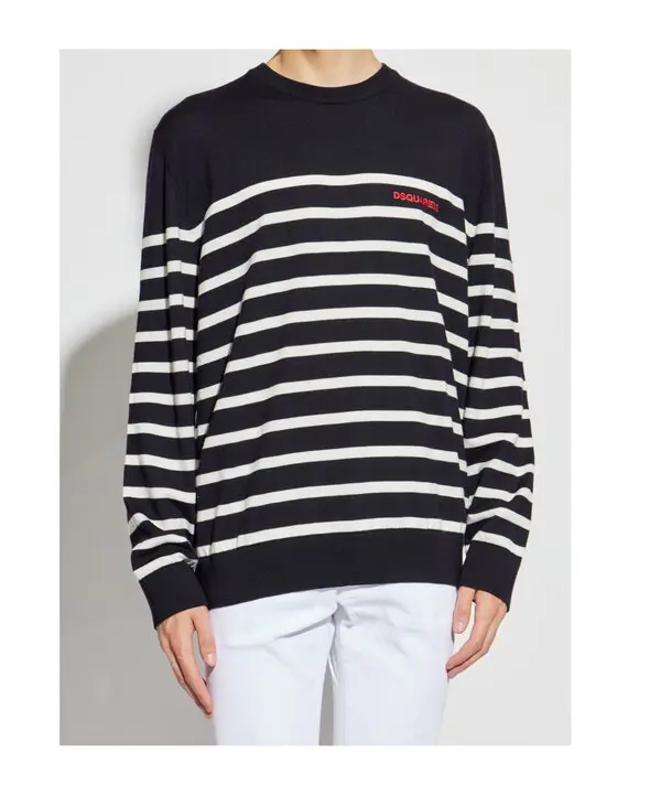 Dsquared2 Striped Knit Jumper