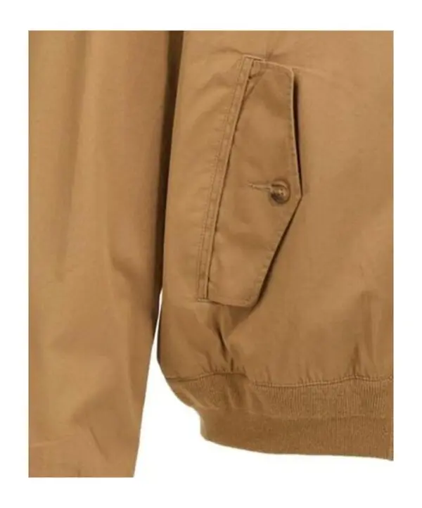 Polo Ralph Lauren Logo-detail Twill Zip-up Jacket - Brown
