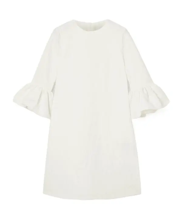 Erdem Elijah Floral Jacquard Mini Dress