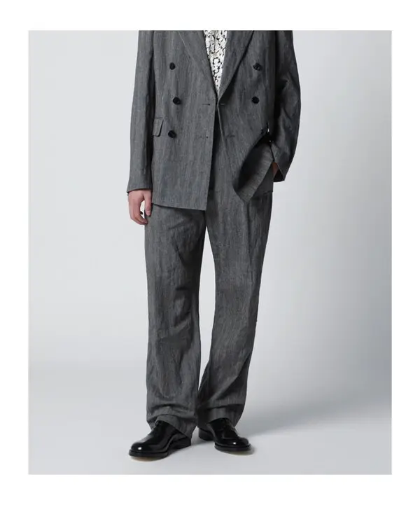 Dries Van Noten Straight Leg Trousers - Black