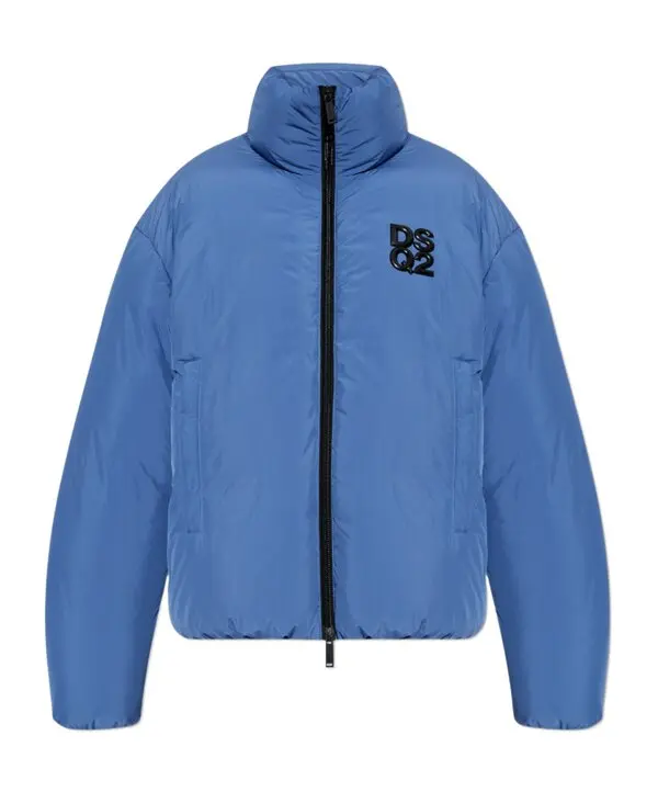 Dsquared2 Down Jacket With High Neck