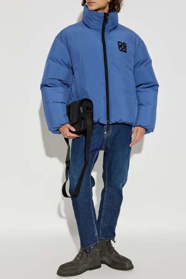 Dsquared2 Down Jacket With High Neck