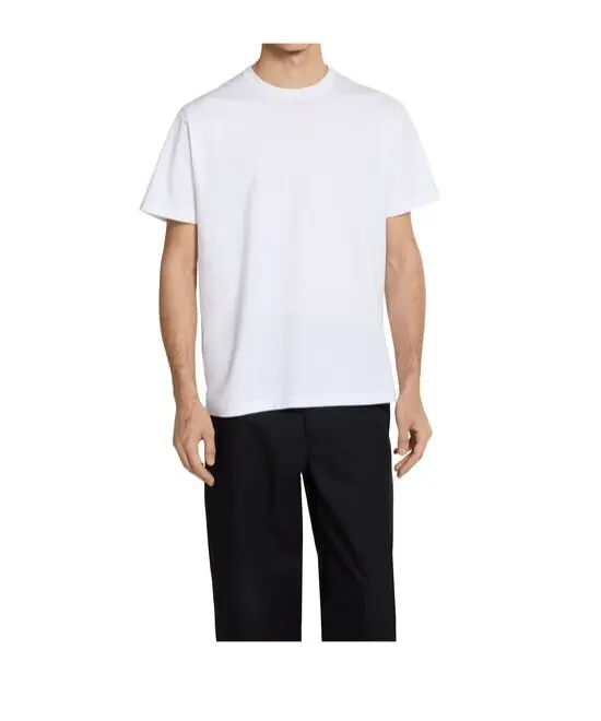 Gucci Logo Embroidered Crewneck T-shirt - White