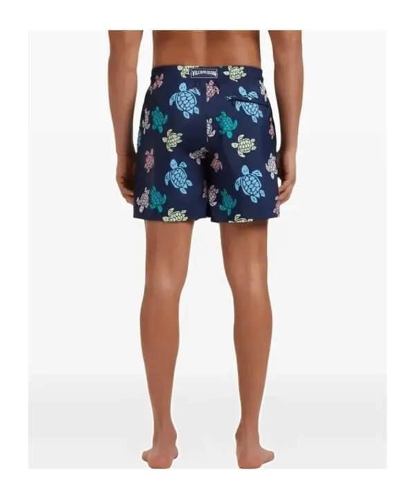 Vilebrequin Turtle-print Drawstring Swim Shorts