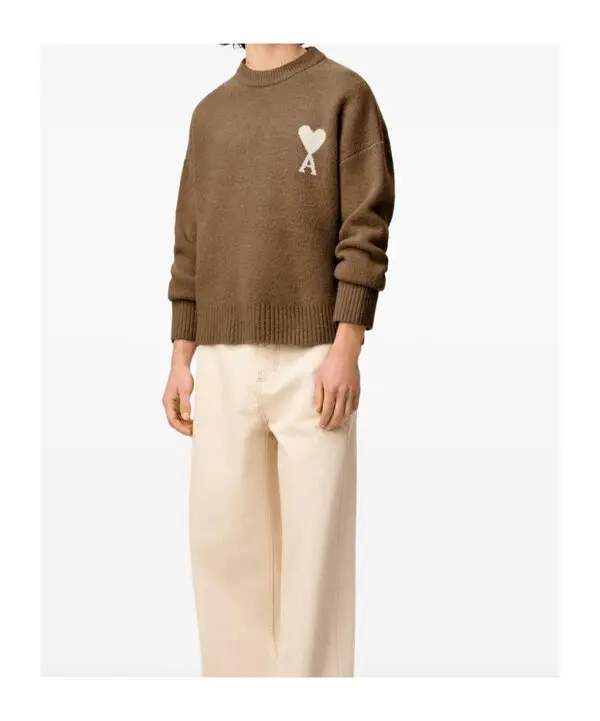 Ami De Coeur Sweater - Brown