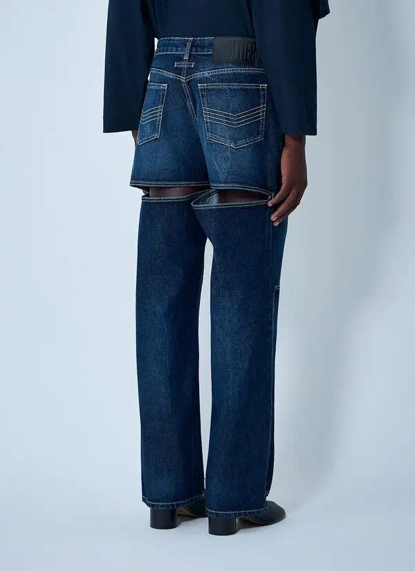 JEAN PAUL GAULTIER Cut-out Jeans