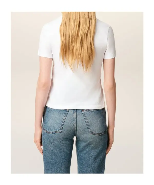 AMI Paris De Coeur Crewneck T-shirt - White