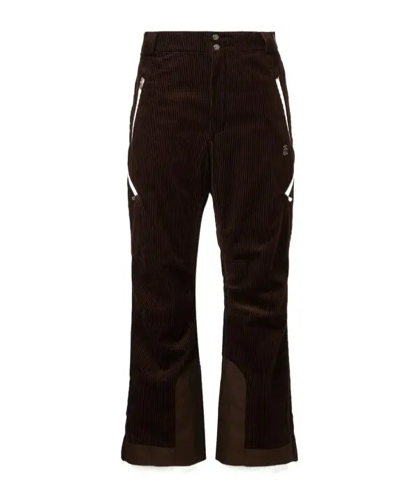 Brunello Cucinelli Cotton Corduroy Ski Pants