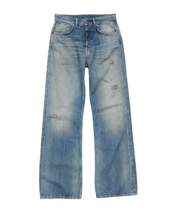 Acne Studios 2021 Regular Fit Jeans - Mid Blue