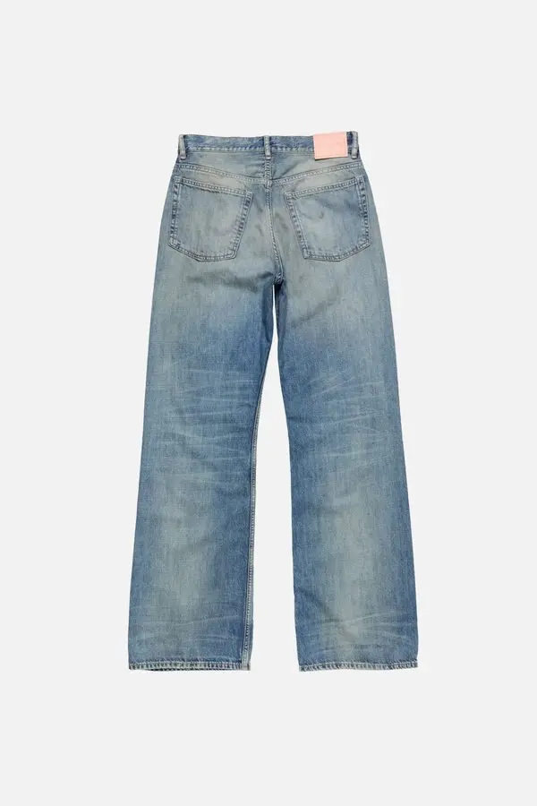 Acne Studios 2021 Regular Fit Jeans - Mid Blue