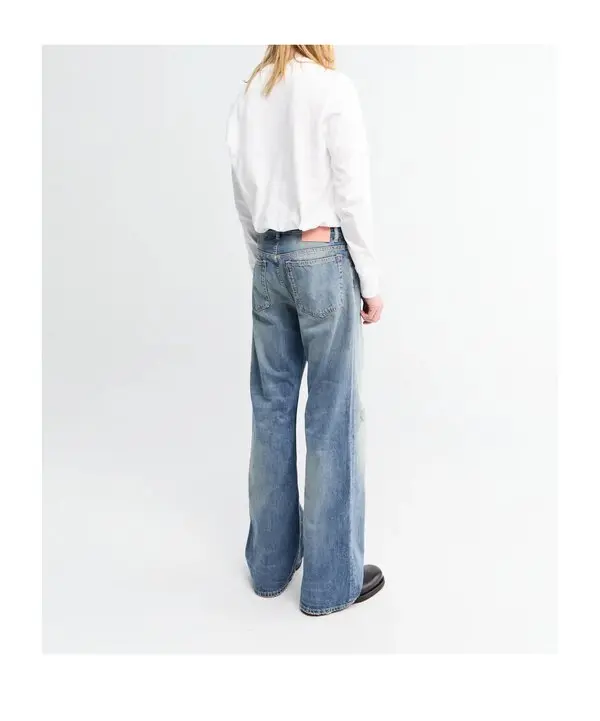 Acne Studios 2021 Regular Fit Jeans - Mid Blue