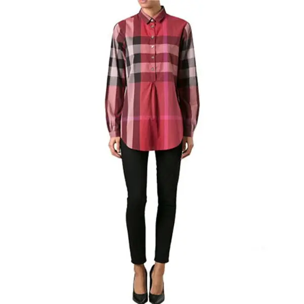 Burberry Classic Checkered Long Sleeve Shirt
