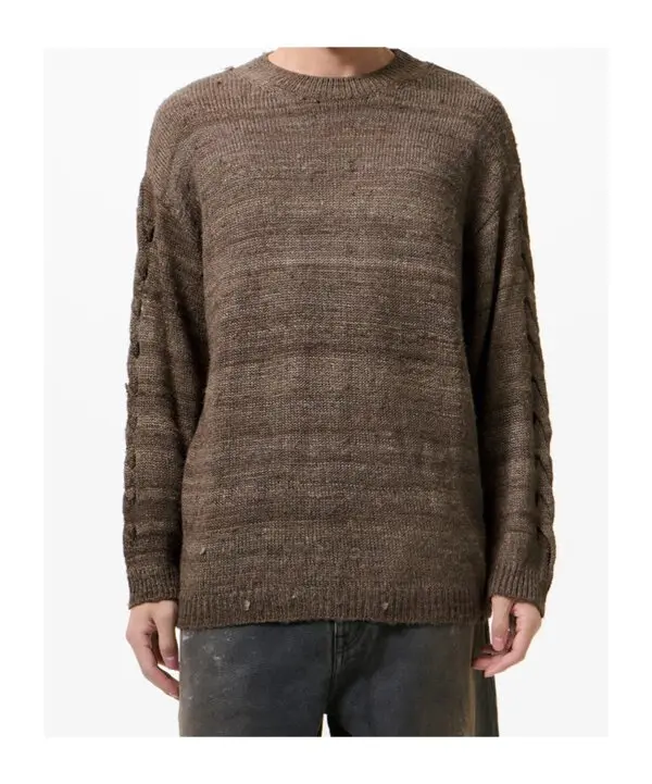 Our Legacy Textured Silk Knitted Sweater