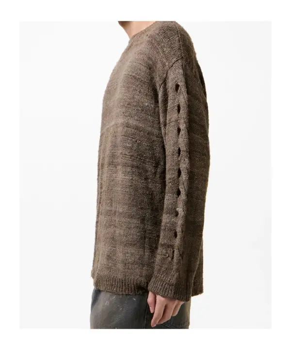 Our Legacy Textured Silk Knitted Sweater