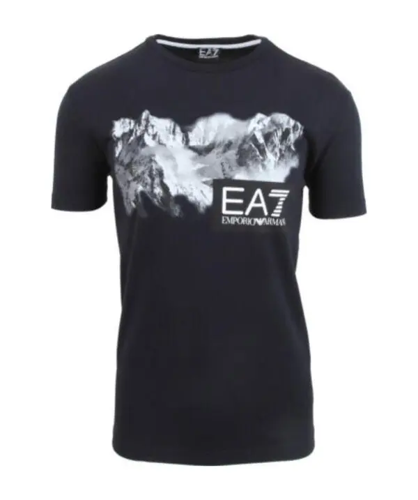 EA7 Round-necked T-shirt