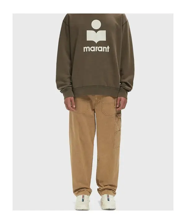 Isabel Marant Étoile Tobias Belted Loose-fit Trousers