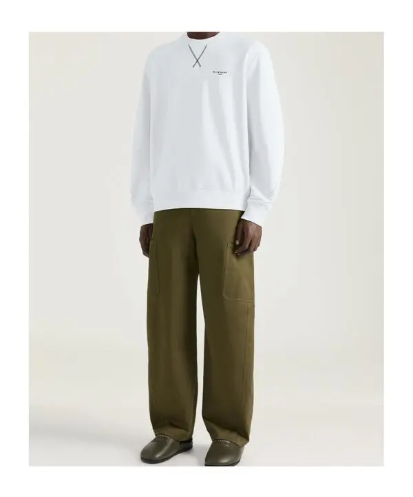 Givenchy Paris Couture Crewneck Sweatshirt - White