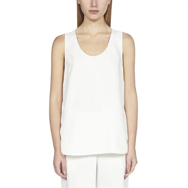 P.a.r.o.s.h Scoop Neck Sleeveless Top