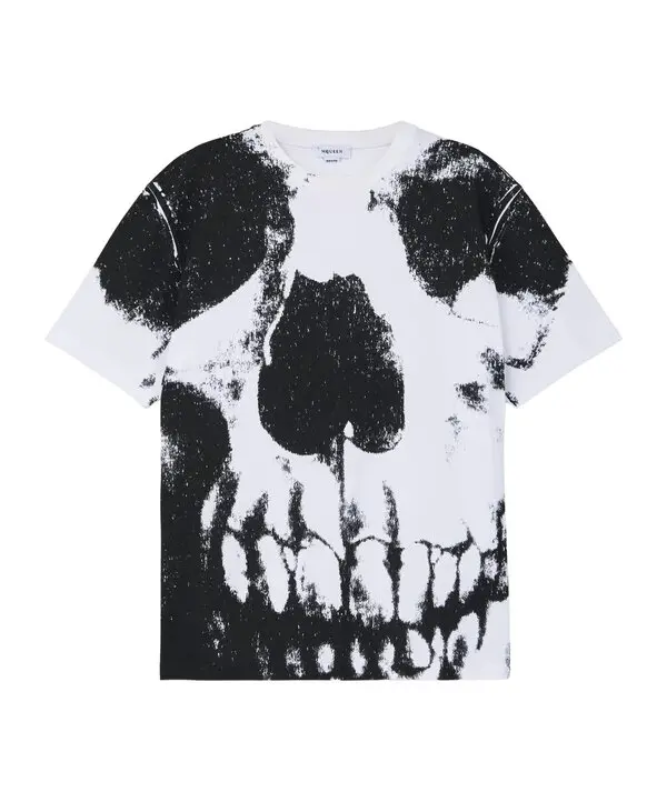 Alexander McQueen Skull Printed Crewneck T-shirt