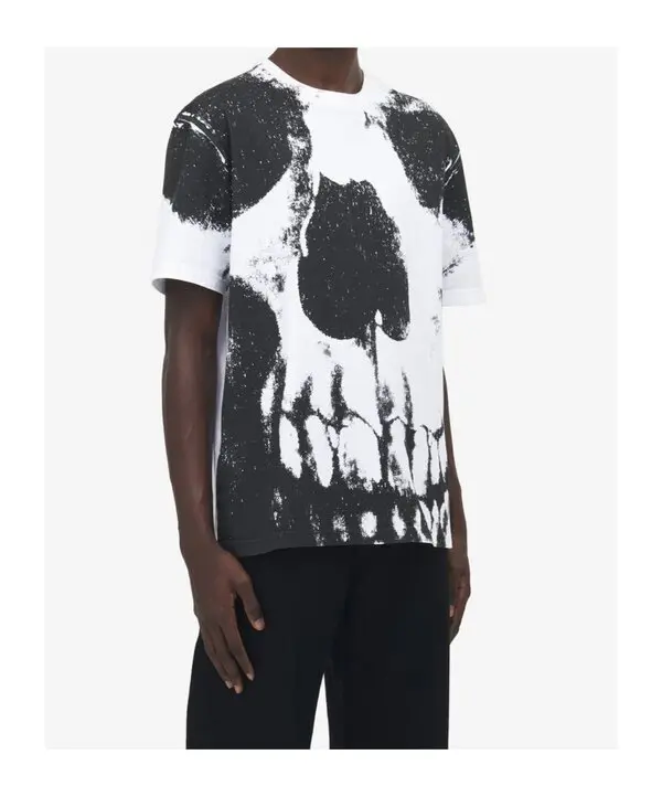 Alexander McQueen Skull Printed Crewneck T-shirt