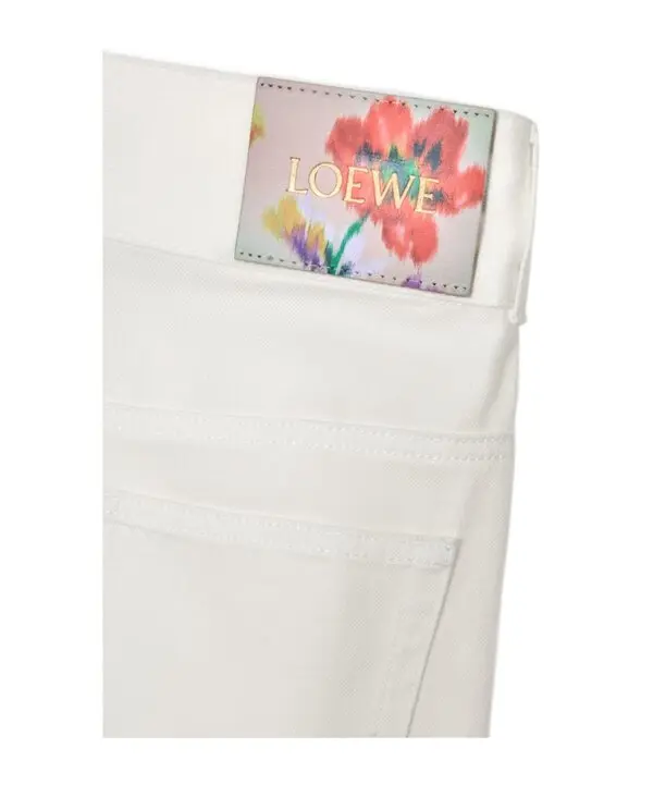 Loewe Wrap Jeans In Denim