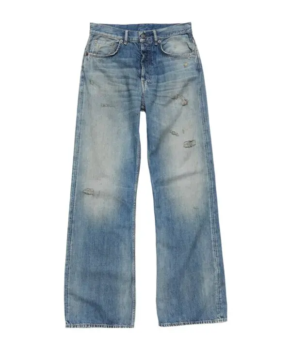 Acne Studios Relaxed Straight-leg Jeans - Gray