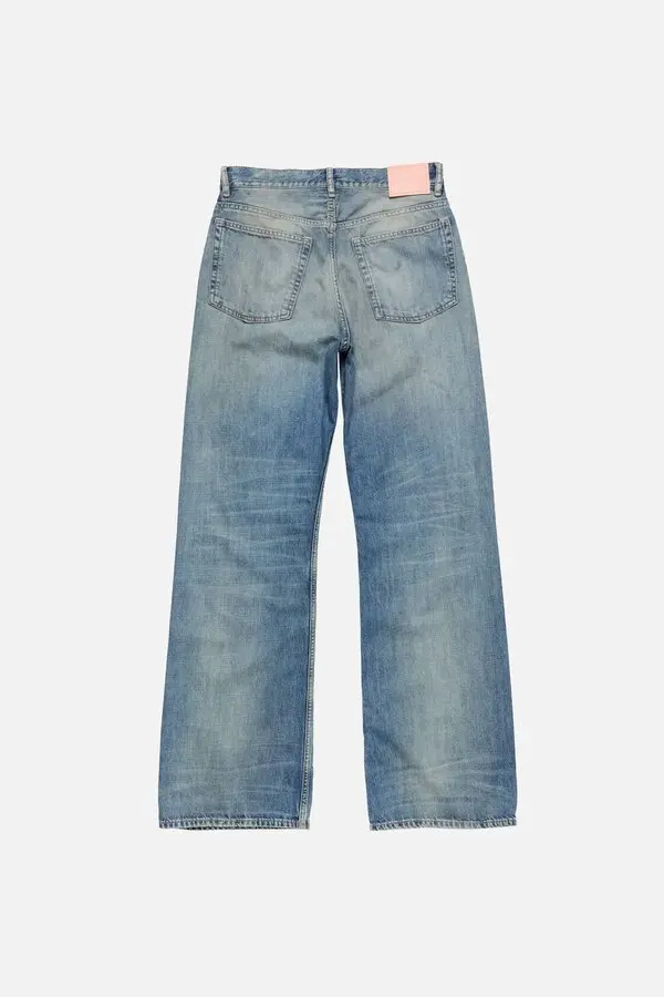 Acne Studios Relaxed Straight-leg Jeans - Gray