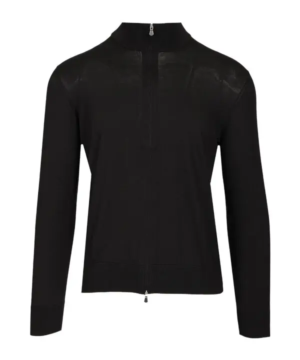 Tagliatore Zip Sweater Knitwear