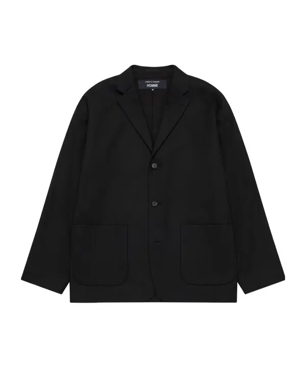 Comme Des Garçons Long-sleeved Suit Jacket - Black