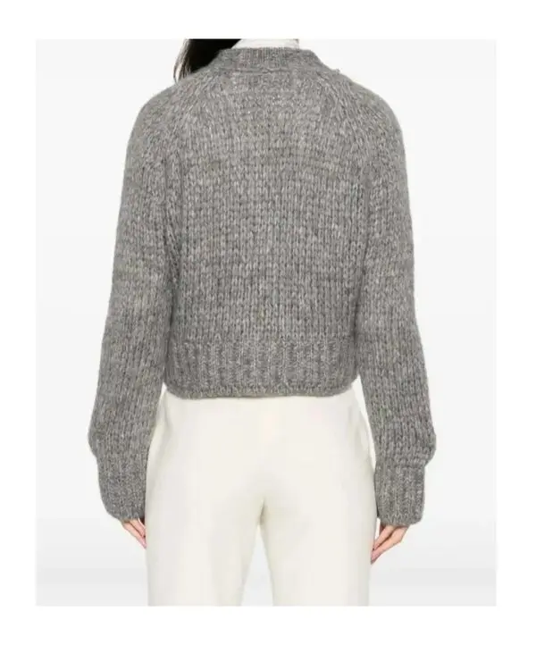 Ermanno Scervino Button-embellished Knit Cardigan
