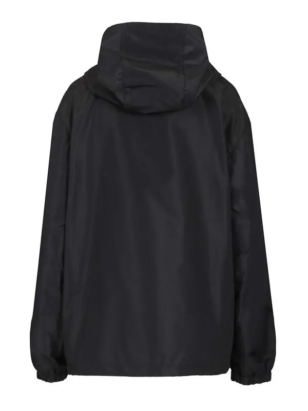 Miu Miu Lightweight Hooded Zip Jacket