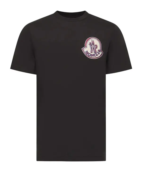 Moncler Logo Printed Crewneck T-shirt