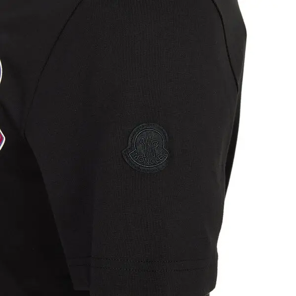 Moncler Logo Printed Crewneck T-shirt