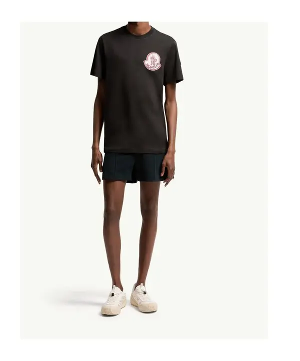Moncler Logo Printed Crewneck T-shirt