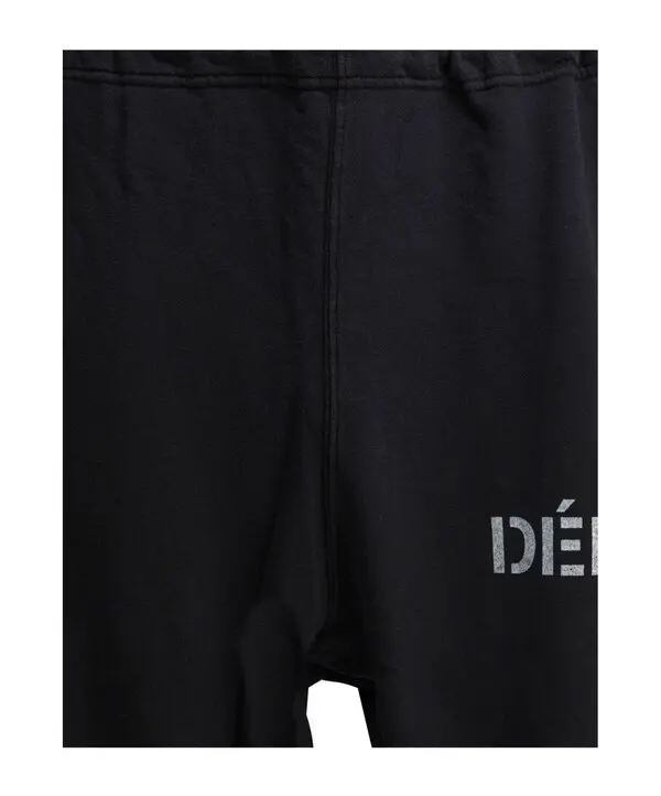 GALLERY DEPT. Logo Wide-leg Pants - Black